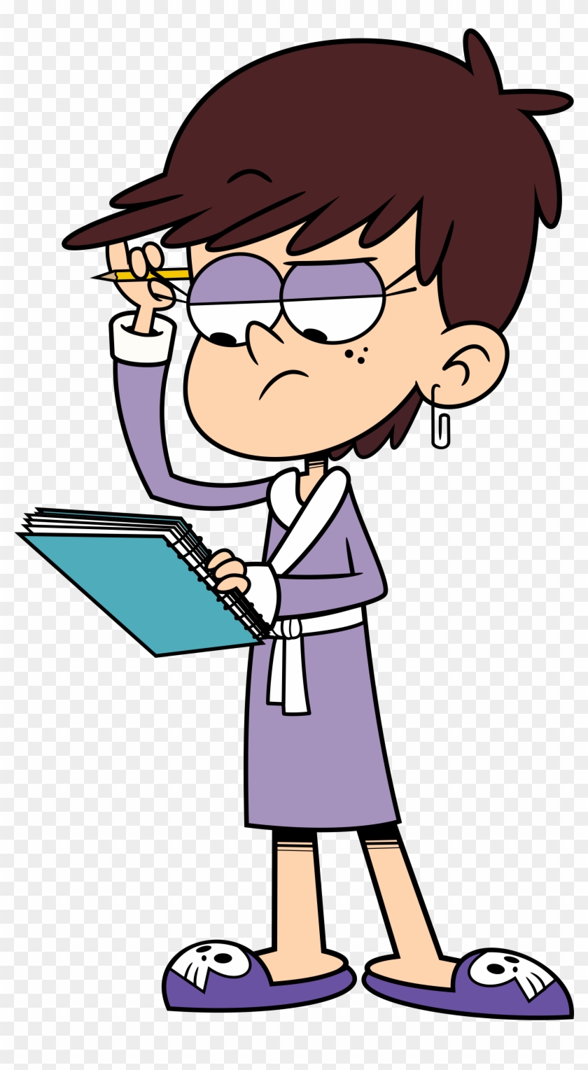 [vector] Luna In Her Robe By Toaackar - Luna Loud Vector - Free ...